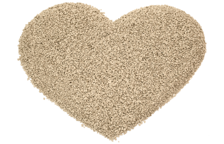 Biodegradable cat litter, tight clumps, 100% natural plant fibres ...